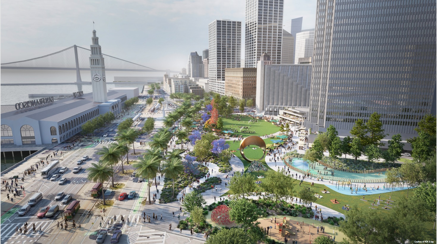 Inside San Francisco’s Plan to Revamp Embarcadero Plaza into a Green ...
